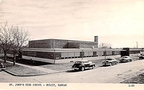St John's High School Beloit, Kansas postcard at Amazon's Entertainment ...
