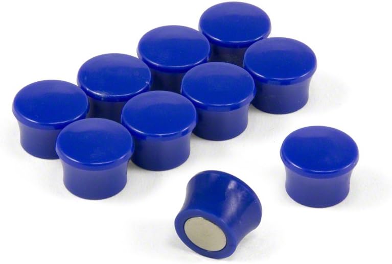 Magnet Expert Small High Power ‘Memo’ Board Magnets – Blue (1 Pack of ...