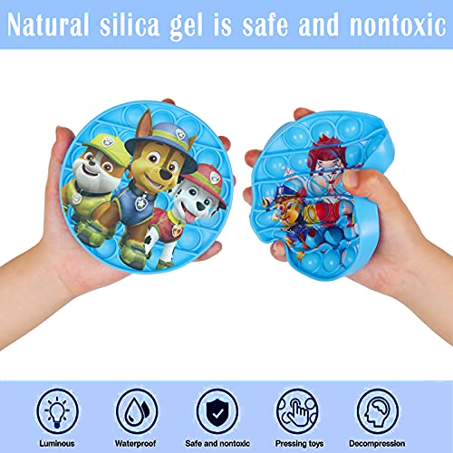 IGINOA 4 Packs Push Pop Poop Fidget Toy, Butterfly Dinosaur Bear ...