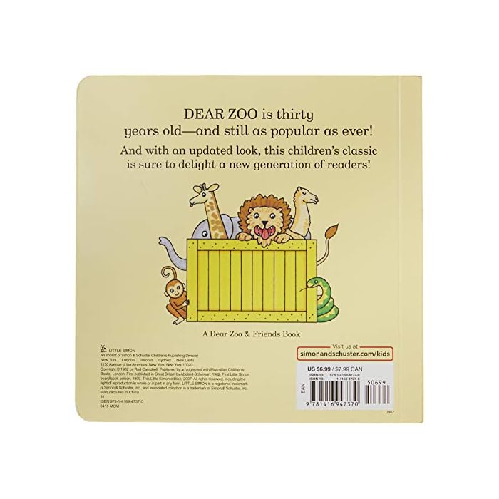Dear Zoo: A Lift-the-Flap Book