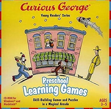 Amazon.com: Curious George Preschool Learning Games
