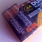 Duracell Plus Power Type AA Alkaline Batteries, pack of: Amazon.co.uk ...