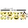 Emojis Pack of 22 - Wall Art Vinyl Printed Stickers Emoticon Funny ...