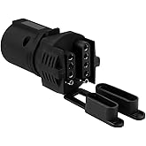 Amazon.com: Oyviny 7 Pin Round to 4 Pin and 5 Pin Flat Blade Trailer Adapter, 7 to 5 Pin Trailer ...