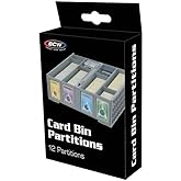 Amazon.com: BCW Collectible Card Bin Partitions - Red | Dividers for ...