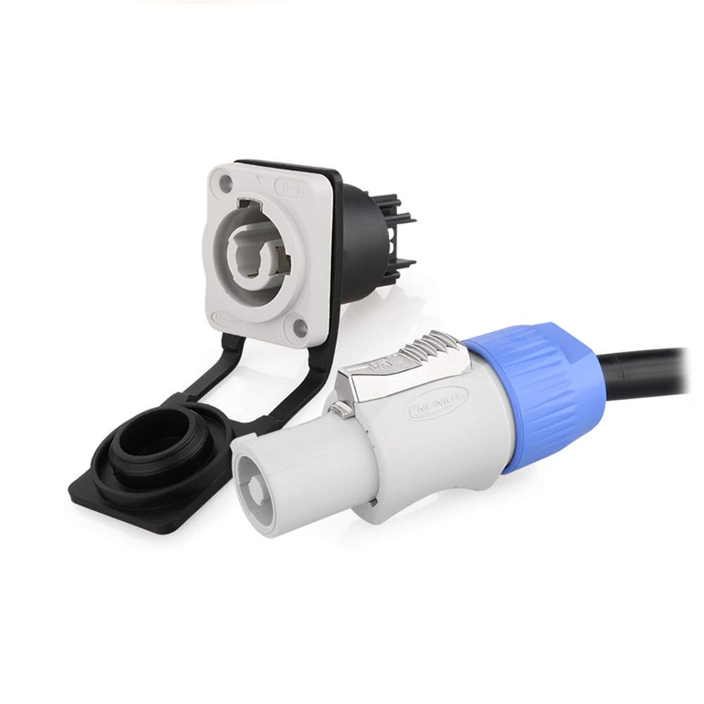 Mua M24 Lockable 3 Pin Connector Distinguishing Power in and Out Plug ...