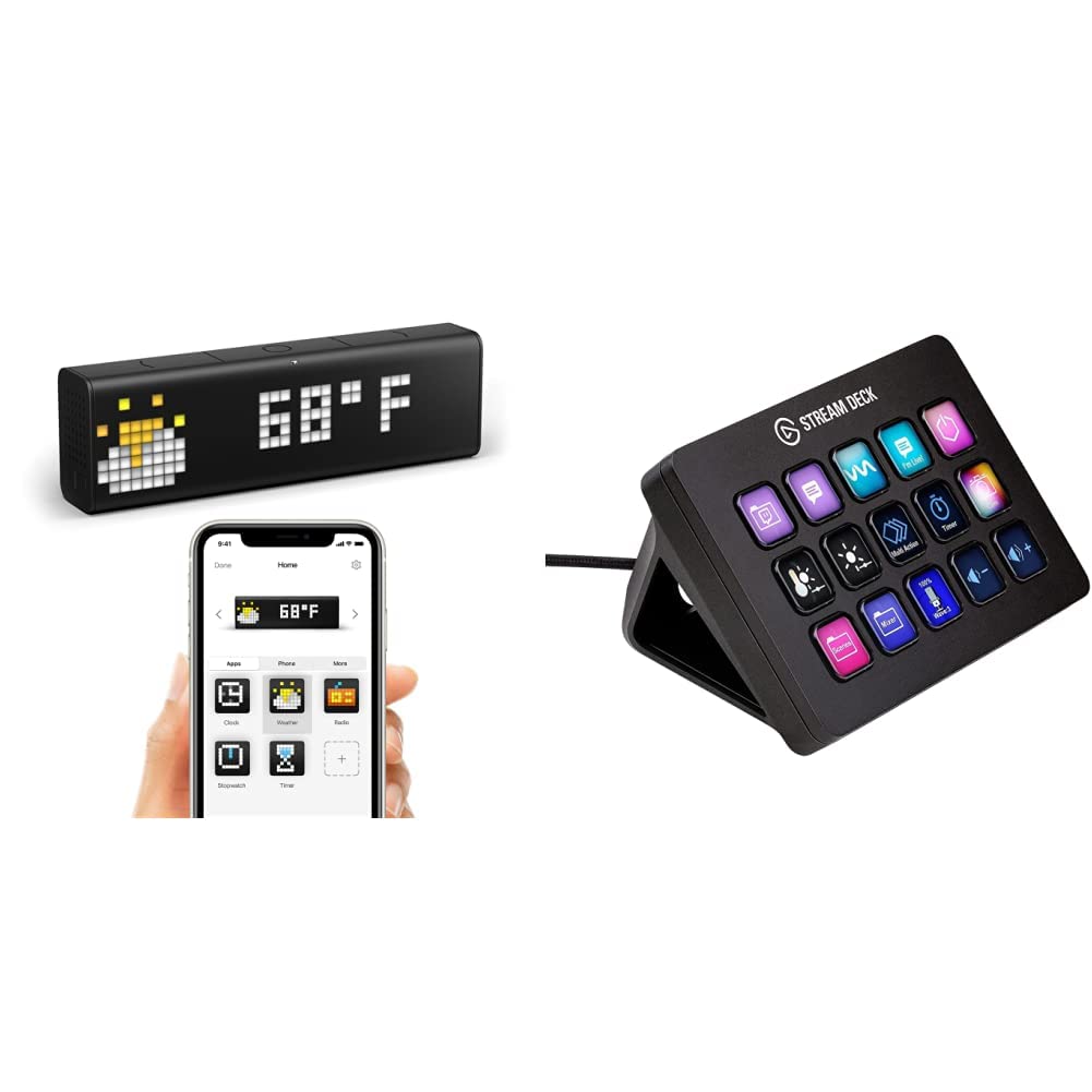 Mua LaMetric TIME Wi-Fi Clock + Elgato Stream Deck MK.2 - Smart Home ...