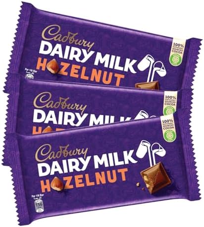 DAIRY MILK Cadbury Hazelnut Chocolate Bar 90 g 3-Pieces price in UAE ...
