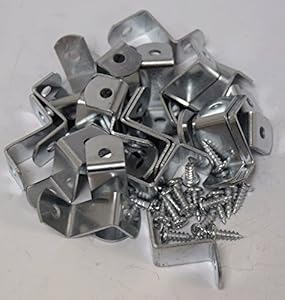 3/4" Offset Clips 100 Pack With Screws - - Amazon.com