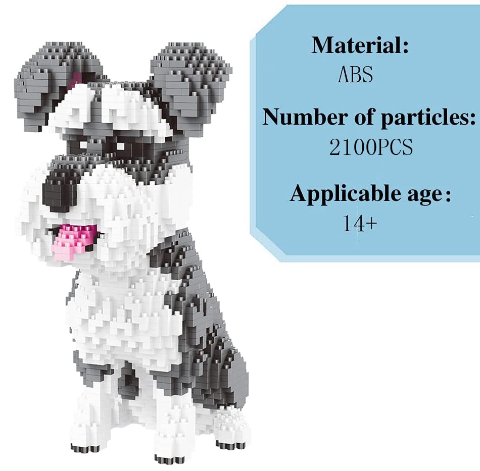 ISeeSee Mini Dog Building Blocks Pet Building Toy Bricks Micro Mini ...