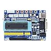 DC 12V PIC16F877A PIC Minimum System Development Board Emulator JTAG ICSP Program Minimum System ...