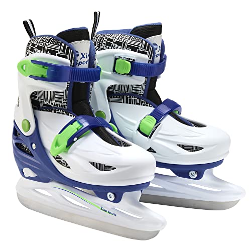 Xino Sports Adjustable Ice Skates - for Girls and Boys, Two Awesome ...