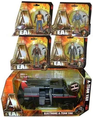 A-Team ~ Mega Value Pack ~ Includes Van & 4 Action Figures: Amazon.co ...