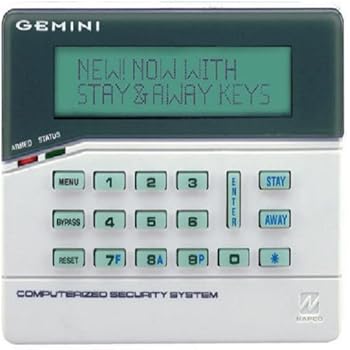 Amazon.com : Napco Gemini Alpha/Symbol Keypad (GEM-RP2ASE2) : Access ...