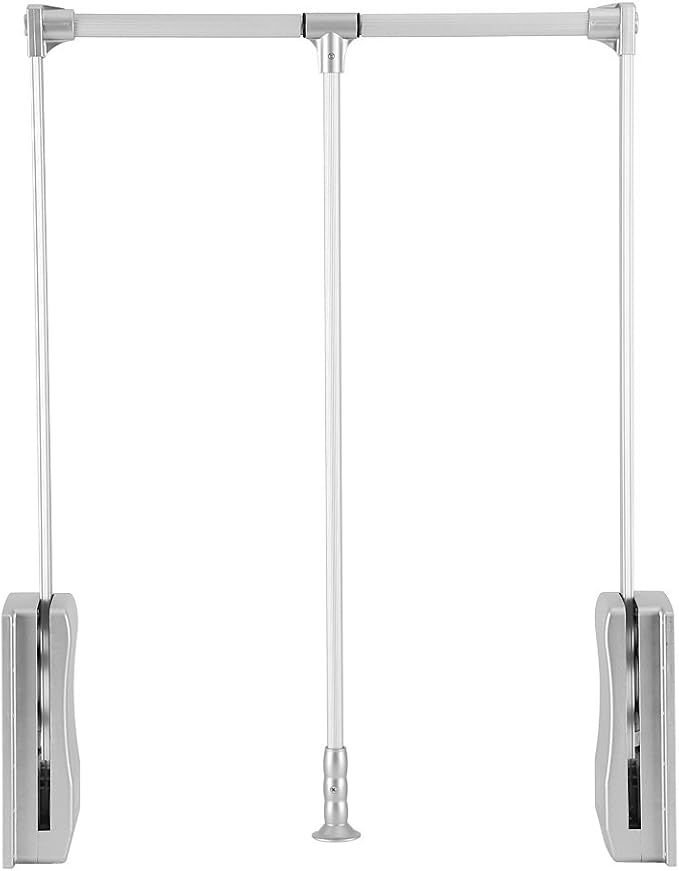 Amazon.com: Pull Down Closet Rods for Hanging Clothes, Closet Pull Down ...
