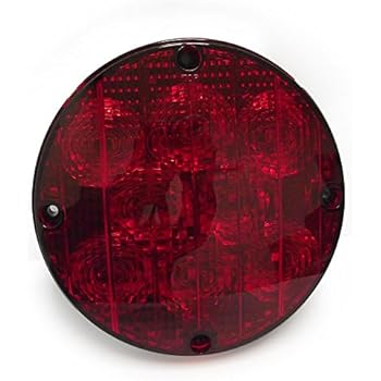 Amazon.com: ProLed 7 Inch Round Amber Bus Warning Light: Automotive