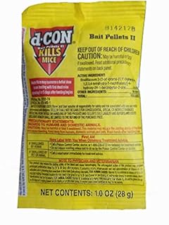 d-CON Bait Pellets II - 1.0 OZ Pack | Amazon price tracker / tracking ...