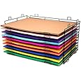 Amazon.com : Bazic 22 x 28 inches 10-Slots Poster Board Display Rack ...