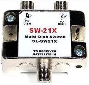 SW21 Switch for Bell Express VU/Dish Network HD Satellite Multi-Switch ...