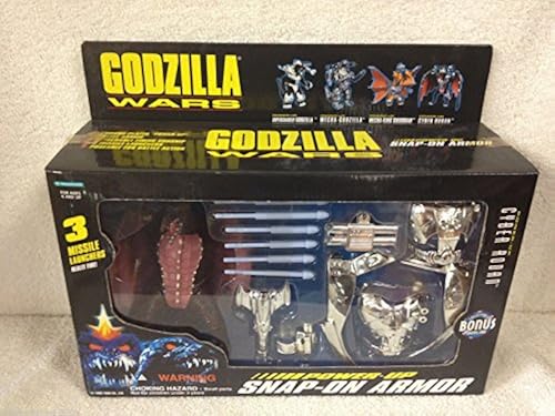 Godzilla Wars Cyber RODAN Action Figure with Power-UP Snap-On Armor ...