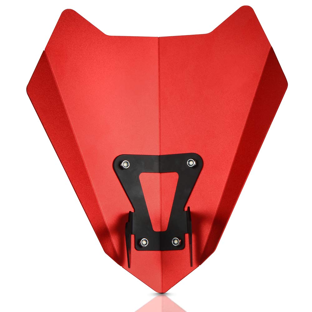 Red CB650R Motorcycle Front Windshield Windscreen for HONDA CB650R 2018 ...