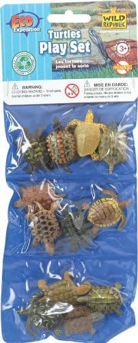 Wild Republic Playset Different Turtles (12 Pieces) – BigaMart