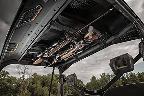 Kolpin UTV Overhead in-CAB Gun & Bow Rack (20079), Black | Pricepulse