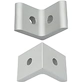 Amazon.com: 8020, 4302, 15 Series Aluminum 2 Hole Inside Corner Bracket ...