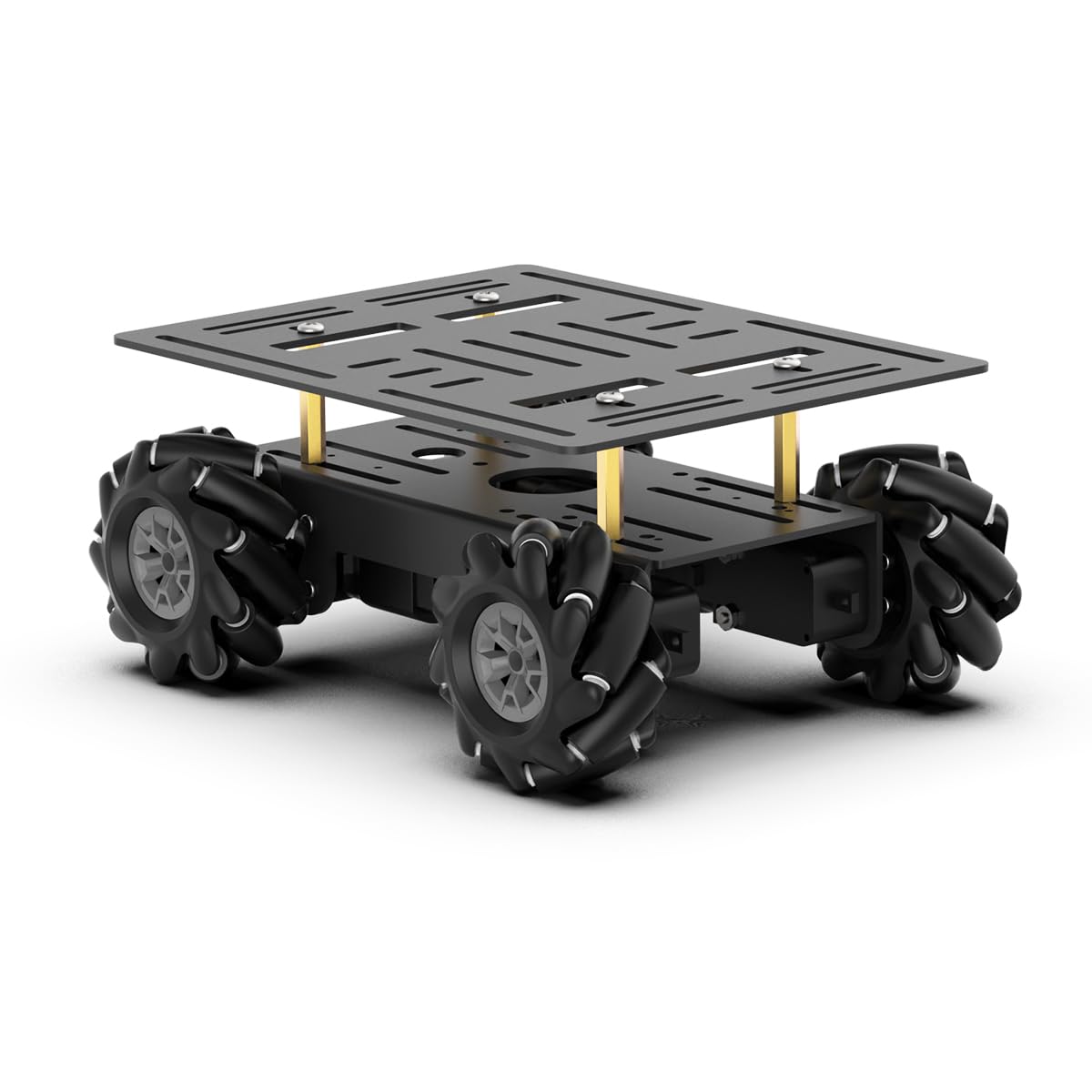Mua Mecanum Robot Chassis Car Kit with 360° Omnidirectional Wheel ...
