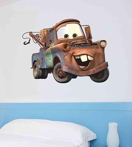 Buy Decals Design 'Mater Car' Wall Sticker (PVC Vinyl, 50 cm x 70 cm x ...