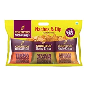 Cornitos Nachos with Salsa Combo, 230g: Amazon.in: Grocery & Gourmet Foods