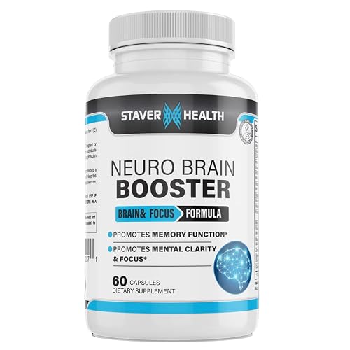 Neuro Brain Booster Supplement 60 Count Capsule - Brain Supplement ...