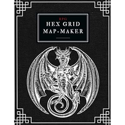 RPG Hex Grid Map-Maker: 200 Pages of Hex-Grid Map Philippines | Ubuy