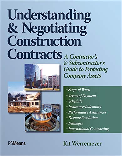 Understanding and Negotiating Construction Contracts: A Contractor's ...