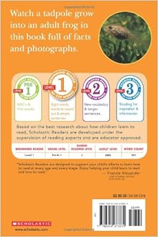 Amazon.com: Scholastic Reader Level 1: From Tadpole to Frog ...