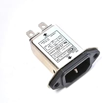 ATORSEu2122 Emi Rfi Filter Ac 250V 10A Cw2C-10A-T Suppressor Power Line