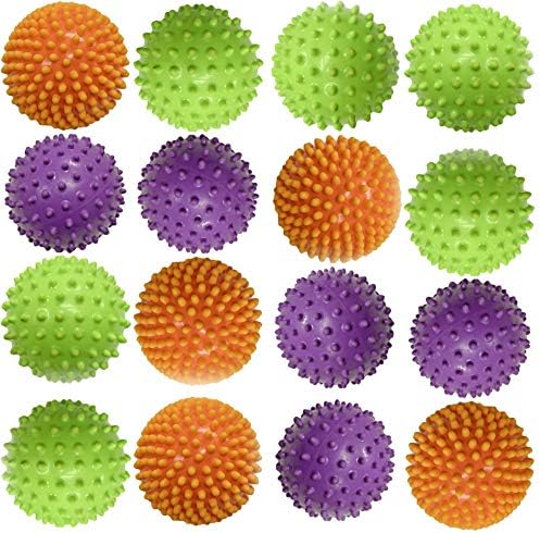 Black Duck Brand Set of 8 Assorted Sensory Knobby Balls! Perfect for ...