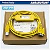 AMSAMOTION USB-PPI Programming Cable USB to RS485 Adapter 6ES7 901 ...