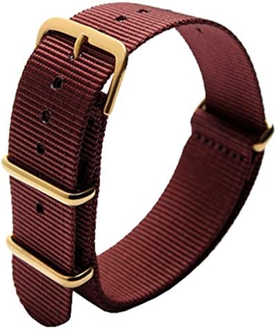 OliBoPo Nato Style Waterproof Ballistic Nylon Watch Strap Watch Bands ...