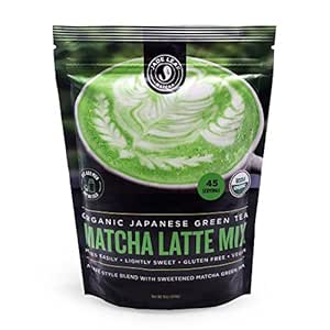 Amazon.com: Jade Leaf Organic Matcha Latte Mix - Cafe Style Sweetened ...