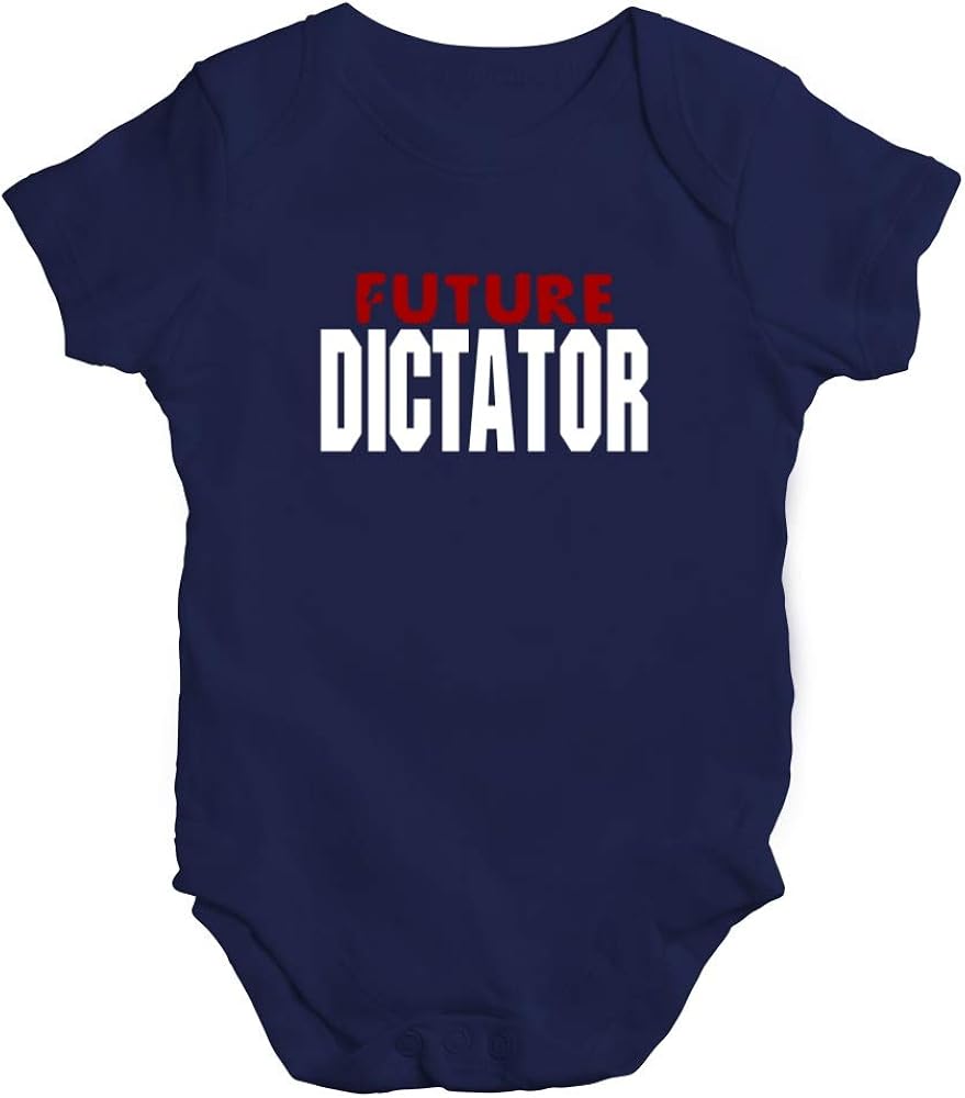 Eddany Future Dictator Baby Bodysuit: Amazon.ca: Clothing & Accessories