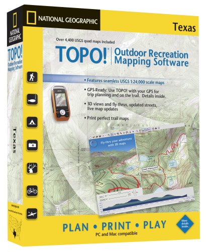 TOPO! National Geographic USGS Topographic Maps (Texas) - Want It All