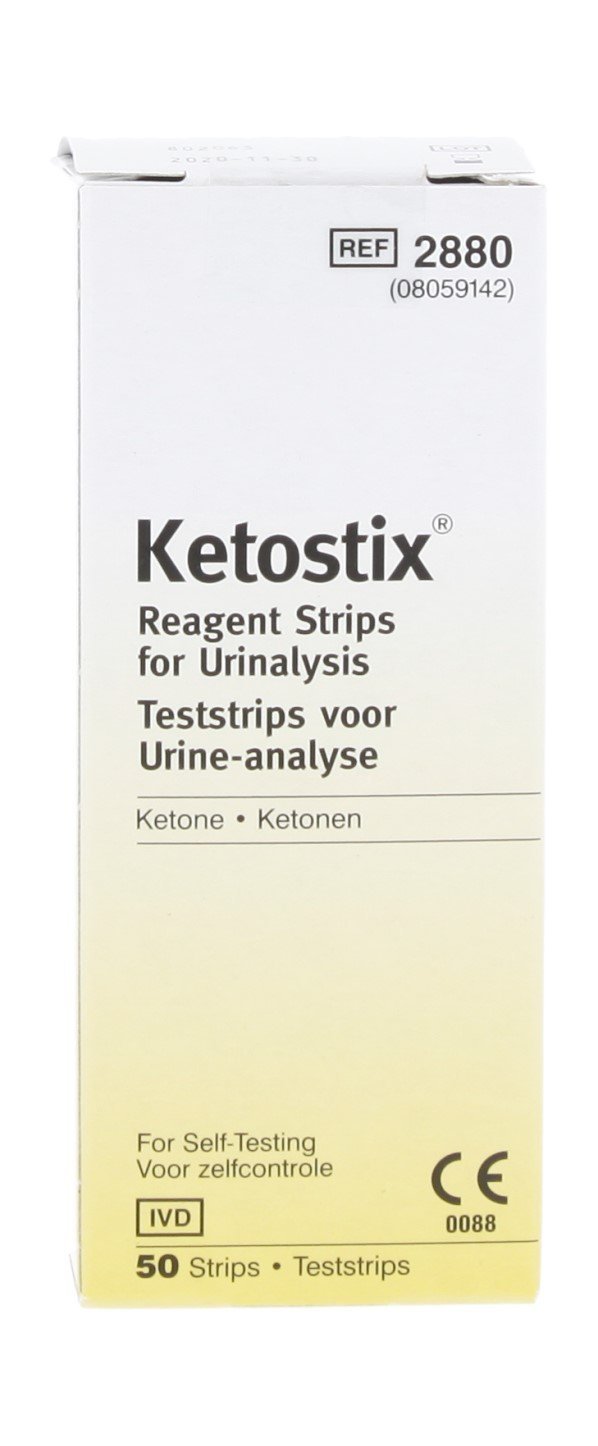 Mua Ketostix Reagent Strips for Urinalysis, Measure Ketone Levels, 50 ...