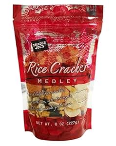 Amazon.com : Trader Joe's Gluten Free Baked Rice Cracker Medley 227g (5 ...