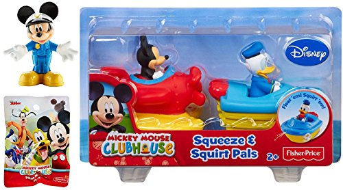 Buy Disney Mickey Mouse Clubhouse Squirt Pals Floats Donald in Boat ...