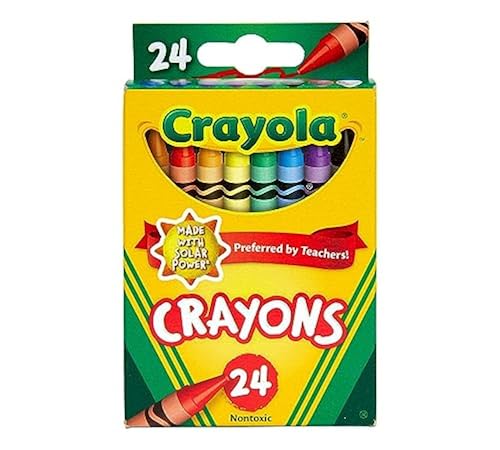 Crayola Crayons, Assorted Classic Colors, 24 Count in Saudi Arabia ...