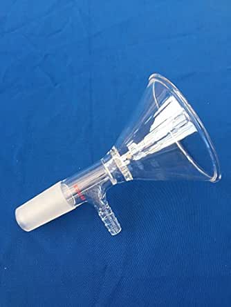 Glass Vacuum Filter Funnel with Perforated Plate 90mm, Joint 24/40 ...