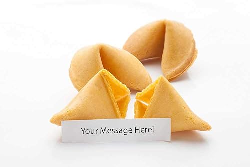 500 Custom Fortune Cookies - Individually Wrapped - Use Your Own ...