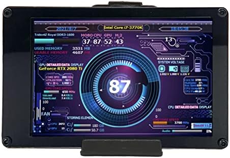 MXGZ 3.5 inch IPS USB Mini Screen, AIDA64 PC CPU Data Monitor with ...