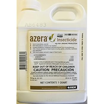 Amazon.com : Azera Insecticide 1 Quart 32Oz OMRI approved : Garden ...